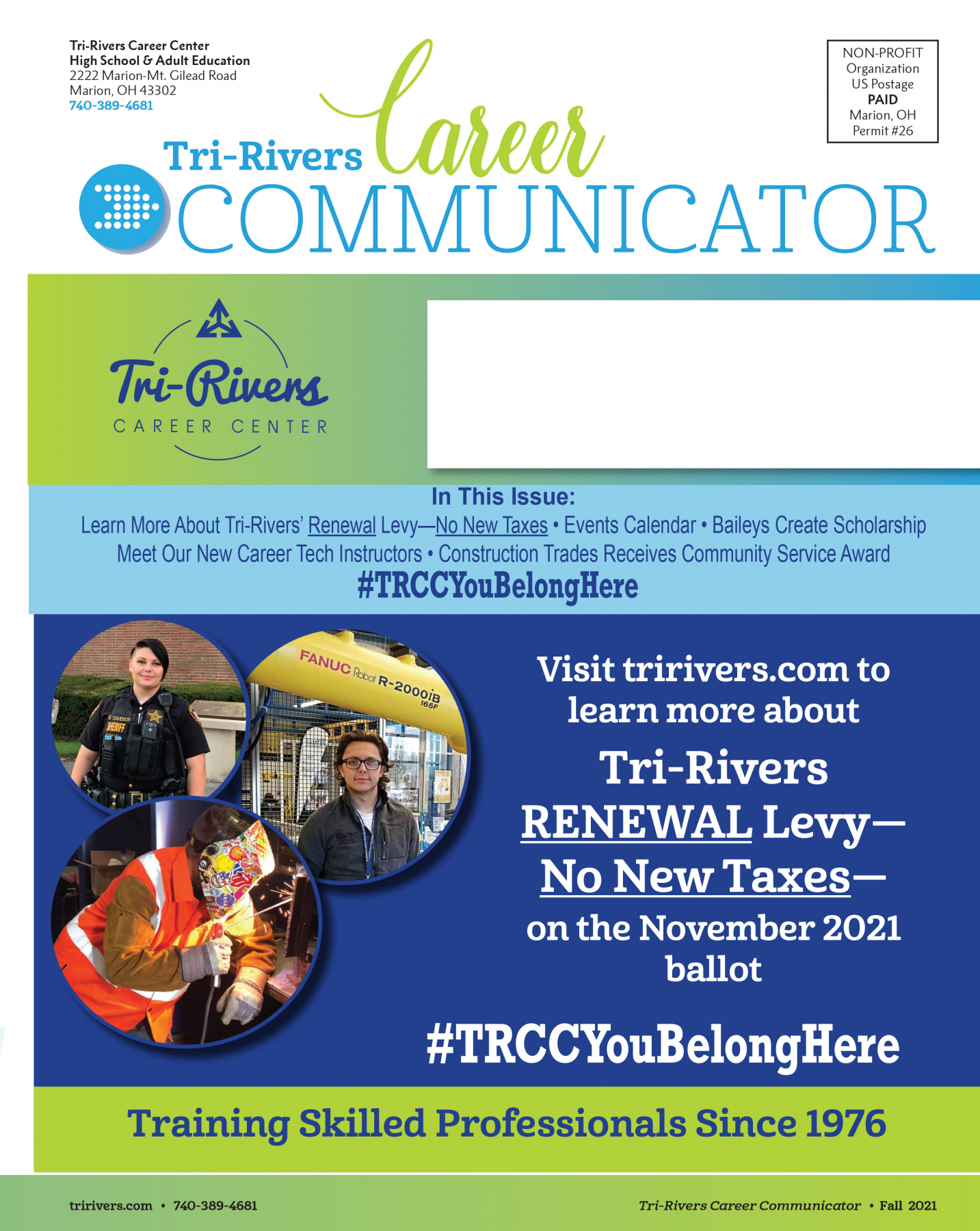 Newsletter - Tri-Rivers Career Center & Center for Adult Education